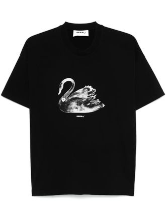 Seen Users t-shirt Black Swan - Noir