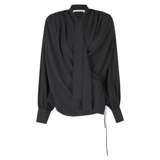 Iro Bliss Shirt - Femme - Blouses et Chemises - Noir - Taille: 34 FR