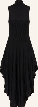 Alaia Ala&iuml;a Strickkleid schwarz