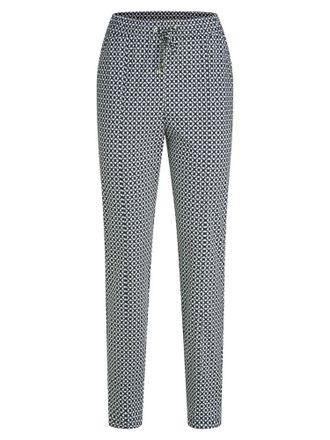 Peter Hahn Kn&ouml;chellange Slim Fit-Jersey-Hose Peter Hahn schwarz