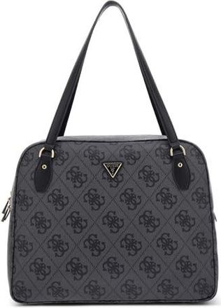 Guess sac shopper sac de voyage pour ordinateur portable Travel Tote Coal Logo gris foncé