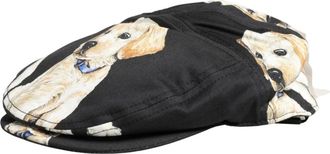 Dolce & Gabbana Homme, Accessoires, Noir, Taille: ONE Size Cloth-Cap