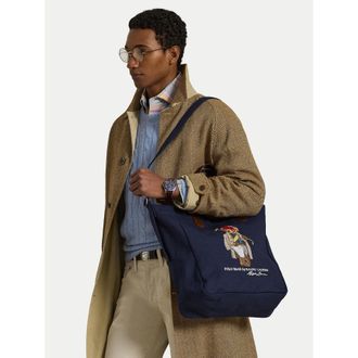 Polo Ralph Lauren Handtasche Polo Ralph Lauren 405P08098001 Dunkelblau