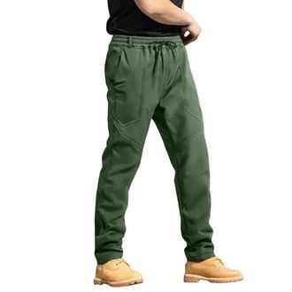 Generic Pantalon cargo l&eacute;ger pour homme - Pantalon de randonn&eacute;e dext&eacute;rieur - Pantalon de travail - Pantalon tactique d&eacute;t&eacute; avec poches - Coupe droite - Taille 