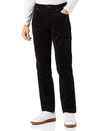 Wrangler Herren Texas Slim Pants, Schwarz, 36W / 30L