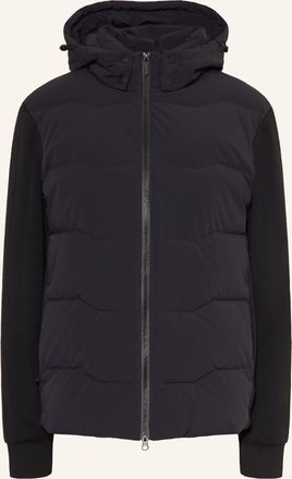 Bugatti Steppjacke Im Materialmix blau