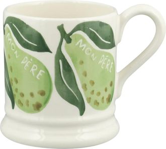 Emma Bridgewater Tasse mit Birnenmotiv, 0,5 l