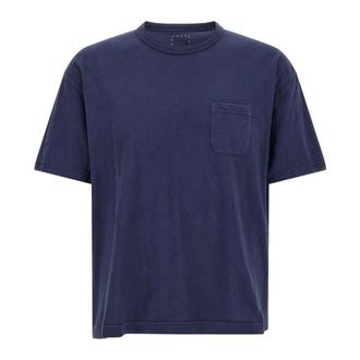 Visvim Jumbo Brusttaschen-T-Shirt - - Tops - Herren - Blau - 2XL
