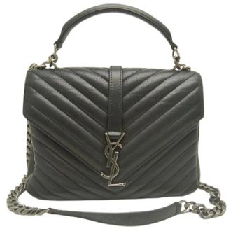Saint Laurent Sac bandouli&egrave;re vintage Pre-owned - Femme - Pre-owned - Noir - Taille: ONE Size