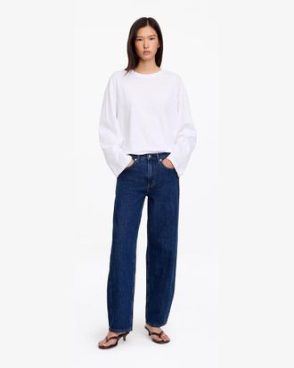 Arket BLOOM Barrel Jeans -Blau