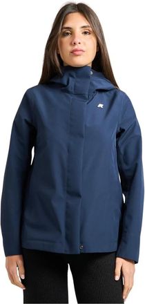 K-Way Femme, Vestes, Bleu, Taille: 38 FR Madalina Bonded Jersey