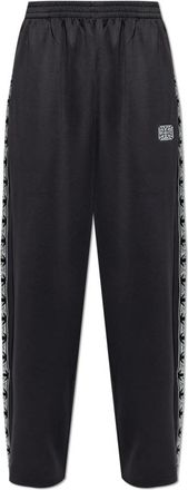 VETEMENTS Homme, Pantalons, Noir, Taille: M Logo Pantalons de surv&ecirc;tement