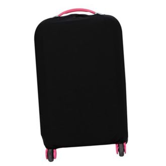 Tendycoco Elastic Travel Luggage Cover Für Koffer Schutzhülle Gegen Schmutz Und Kratzer Hohe Elastizität Einfaches Anbringen Schwarz Für Reisen