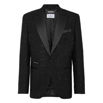 Philipp Plein Herren, Jacken, Schwarzk, 3XLGröße