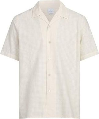 Paul Smith Chemise droite brod&eacute;e en coton