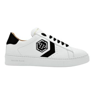 Philipp Plein Homme, Chaussures, Blanc, Taille: 42 EU Baskets Basses Arrow Force