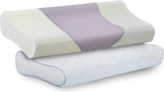 Paradies Nacken-Kissen 40x80 cm - Latex Vario-Ergonomic - IGR Zertifiziert, ergonomisches Nackenst&uuml;tzkissen mit Soft-Zone H&ouml;he: 13 cm