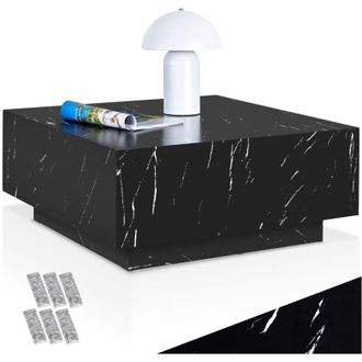 TecTake Tectake - Table basse lasley avec pied