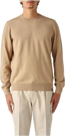 Fay Homme, Pulls, Beige, Taille: M Pull ras du cou F12