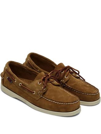 Sebago chaussures bateau Portland Artisan - Marron
