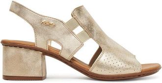 Rieker Sandalen 64665-60 Goldfarben