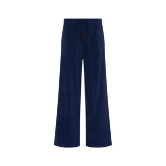 Vilebrequin Terry Pants Solid - - Trousers - Damen - Blau - XS