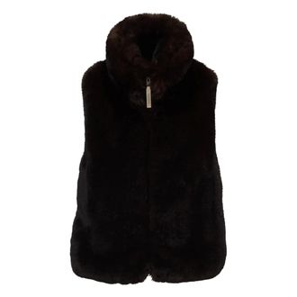 Woolrich Gilet matelass&eacute; R&eacute;tro - Femme - Vestes - Brun - Taille: 36 FR