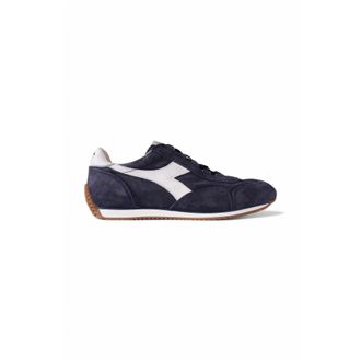 Diadora Vintage Style Suede Sneakers Blue Denim - - Shoes - Herren - Blau - 39 EU