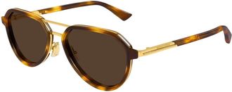 Bottega Veneta unisex, Accessories, Gelb, 55 MMGr&ouml;&szlig;e