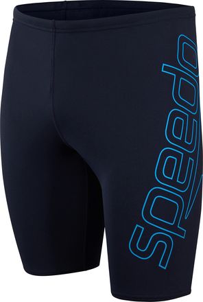 Speedo Herren Boom Logo Placement Badehose, Marineblau/Blau, 2