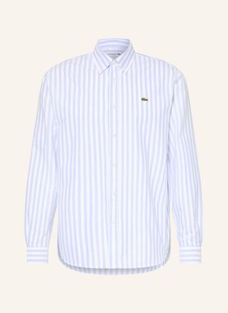 Lacoste Oxfordhemd Regular Fit blau