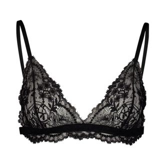 Dolce & Gabbana Femme, Sous-v&ecirc;tements, Noir, Taille: 40 FR Soutien-Gorge en Dentelle Noire Sensuel
