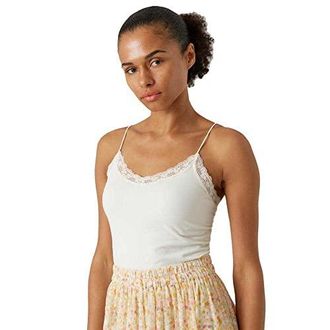 Vero Moda Vmtippi Singlet Top JRS Noos Bretelles, Blanc &eacute;clatant, XL Femme