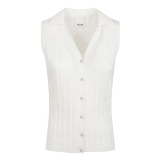 Allude Damen, Oberteile, Wei&szlig;, XSGr&ouml;&szlig;e