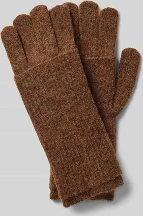 Pieces Handschuhe mit verl&auml;ngertem Strickb&uuml;ndchen