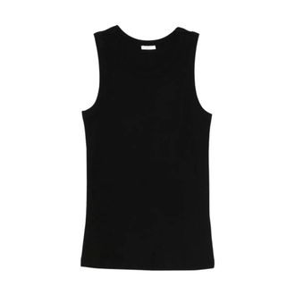 Joseph Femme, Tops, Noir, Taille: 40 FR Yeux Ribbed Tank