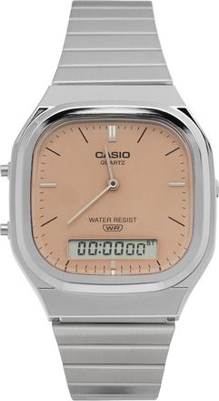 Casio Uhr Casio Vintage AQ-240E-4AEF Silberfarben