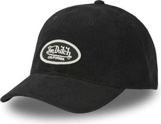 Von Dutch Casquette Dad Cap Adulte en Velours avec Patch Log TU