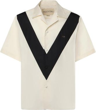 Valentino Garavani Homme, Chemises, Blanc, Taille: M Valentino Garavani Chemises White