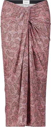 Isabel Marant Midi-Rock Jeldia mit Muster