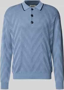Scotch & Soda Regular Fit Longsleeve in Strick-Optik