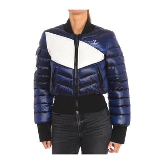 Vuarnet Gesteppte Jacke mit Rundhals-Rei&szlig;verschluss - - Jackets - Damen - Blau - L
