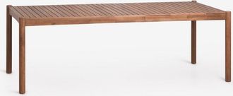 Sklum Rechteckiger Gartentisch aus Akazienholz Karvia 220 x 100 cm Akazie Braun