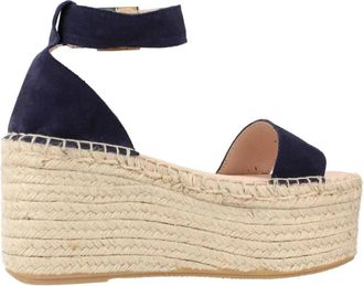 Clara Duran Stilvolle Keilsandalen - - Shoes - Damen - Blau - 36 EU