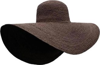 Zimmermann unisex, Accessoires, Brun, Taille: S Long Brim Sunhat