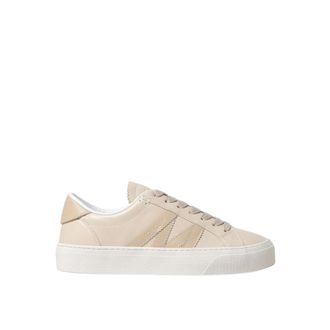 Moncler Klassischer Schn&uuml;r-Sneaker - - Shoes - Damen - Beige - 36 EU