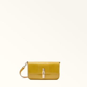 Furla Iride Umh&auml;ngetasche Mini Toni Girasole Mehrfarbig Exotisches Leder Watersnake Damen