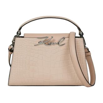 Karl Lagerfeld K/Signature Small Crossbody - - Bags - Damen - Rosa - ONE SIZE