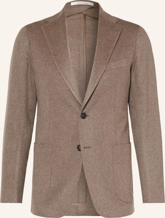 Tagliatore Tagliatore Sakko Slim Fit Mit Cashmere braun