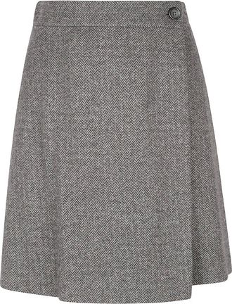 Max Mara Vetta Culottes - Femme - Jupes - Gris - Taille: 38 FR